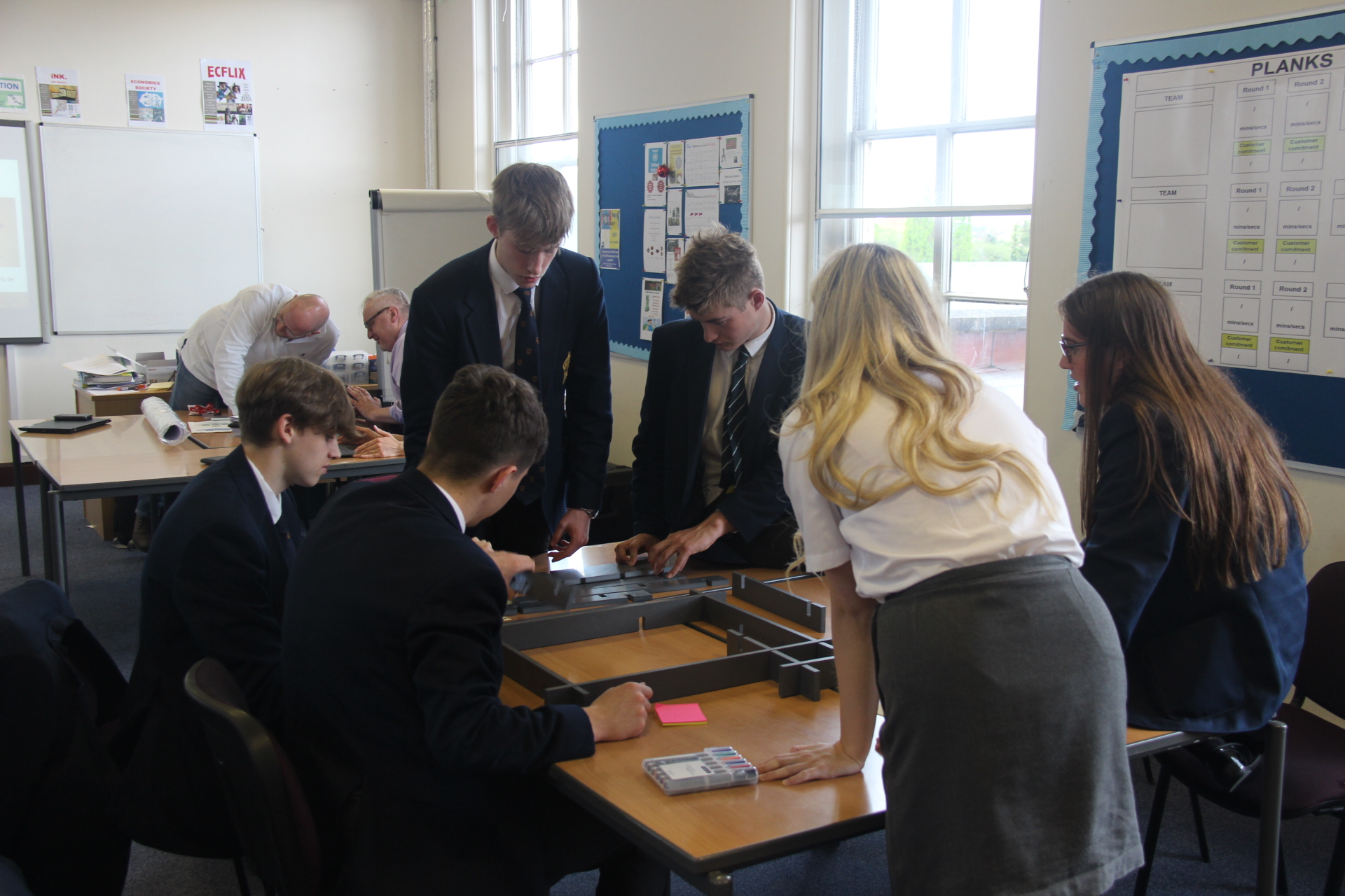 L6 Lean Productivity workshop - The King's School Chester