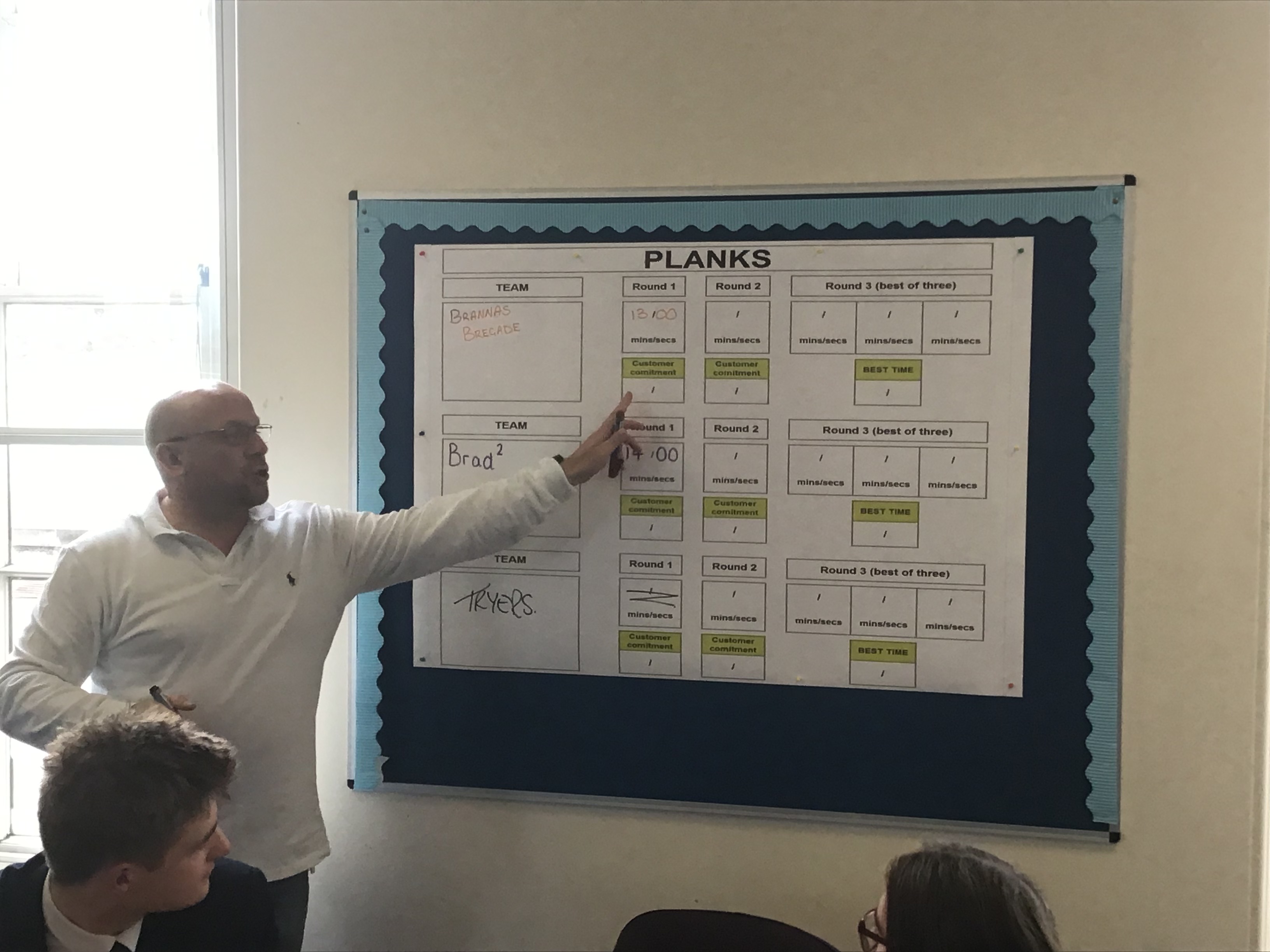 L6 Lean Productivity workshop - The King's School Chester