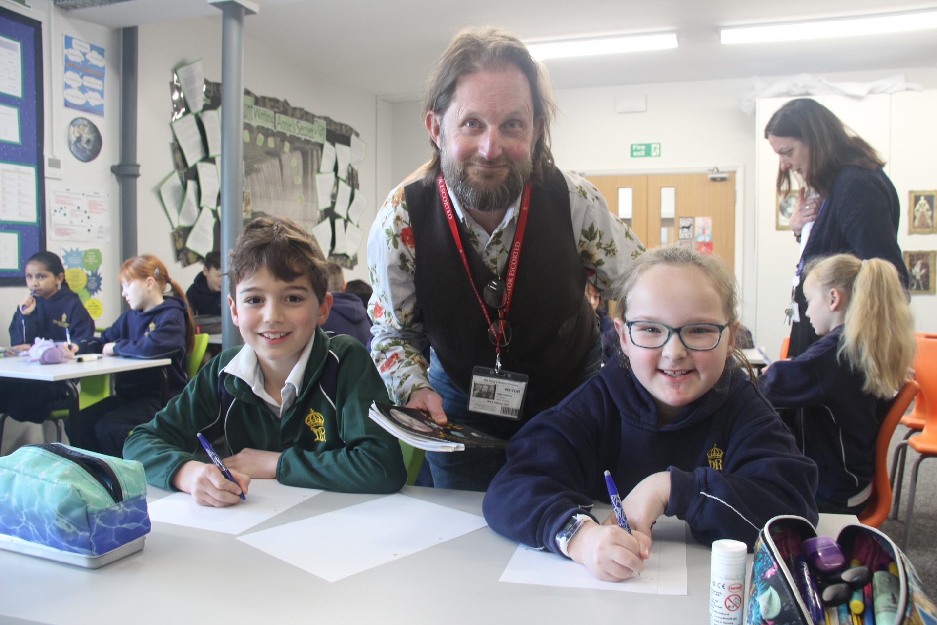 Getting creative with Patron of Reading - The King's School Chester