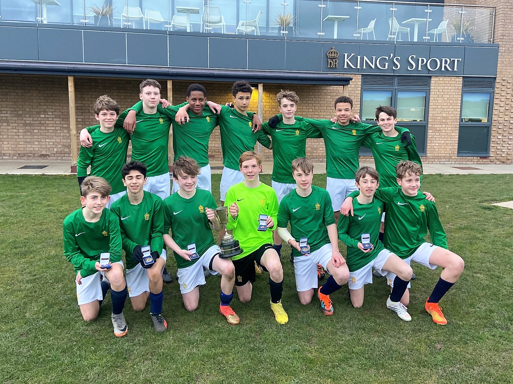 Football: U14s are Chester and District Champions - The King's School ...