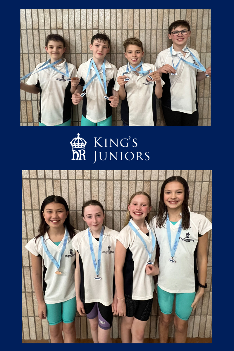 Junior swimmers make a splash - The King's School Chester